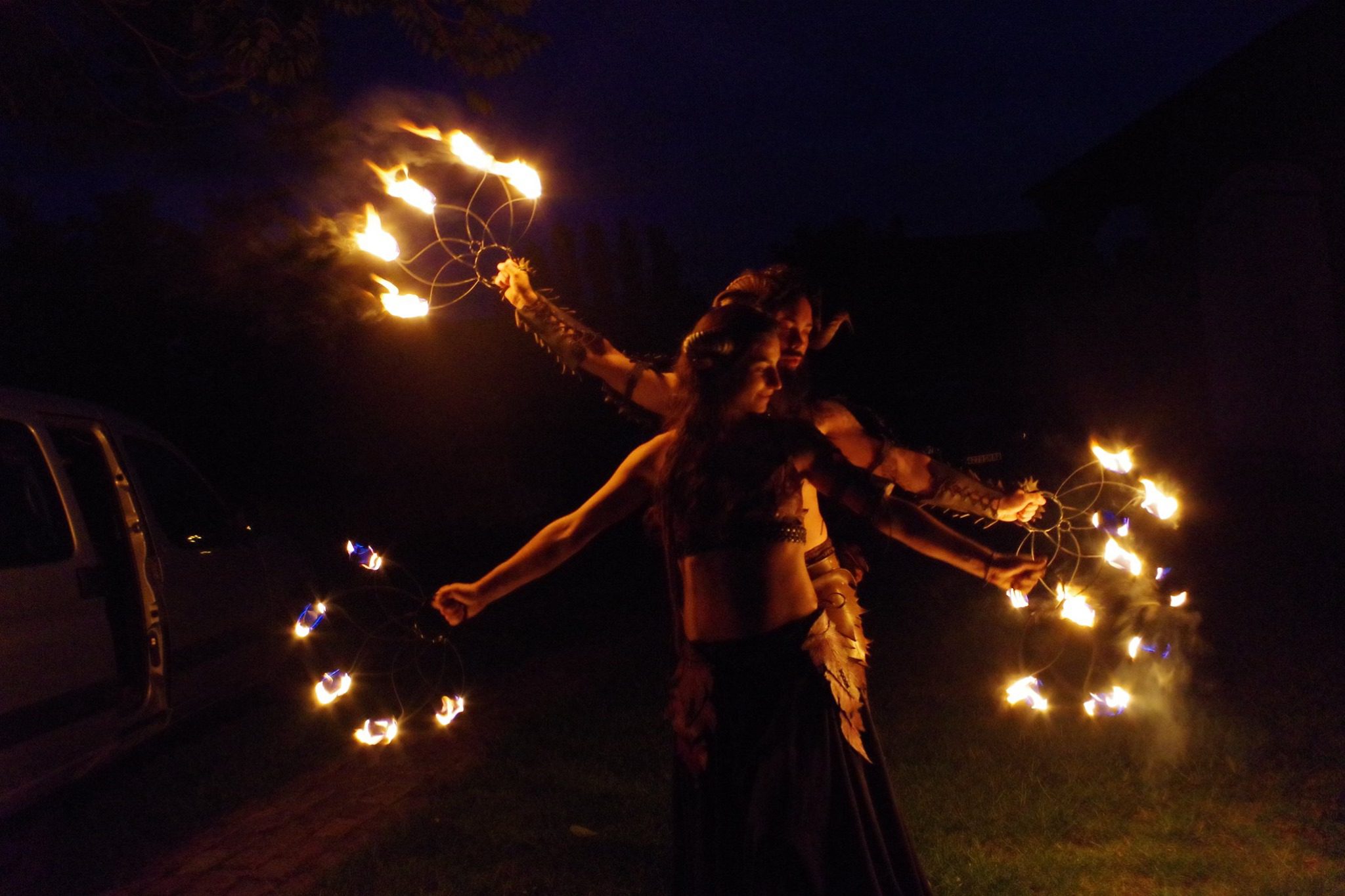 Spectacle de feu de rue - Arteflammes - Compagnie d'artistes